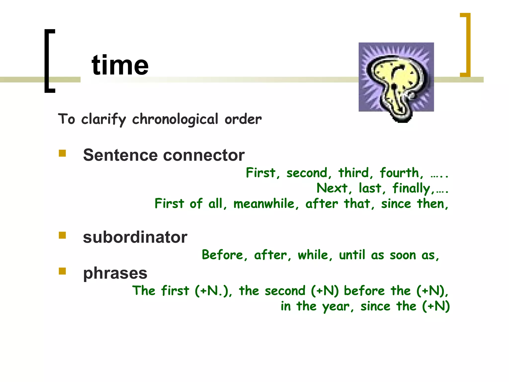 Transitional markers | PPT