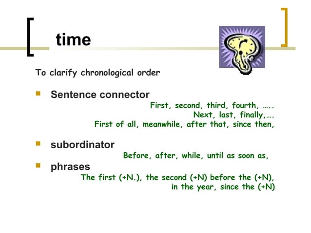 Transitional markers | PPT