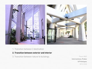 Transitional space presentation | PDF