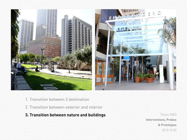 Transitional space presentation | PDF