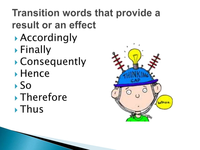 Transitional words | PPTX