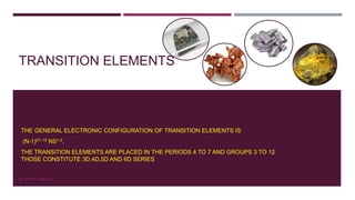 Inner Transition Elements
