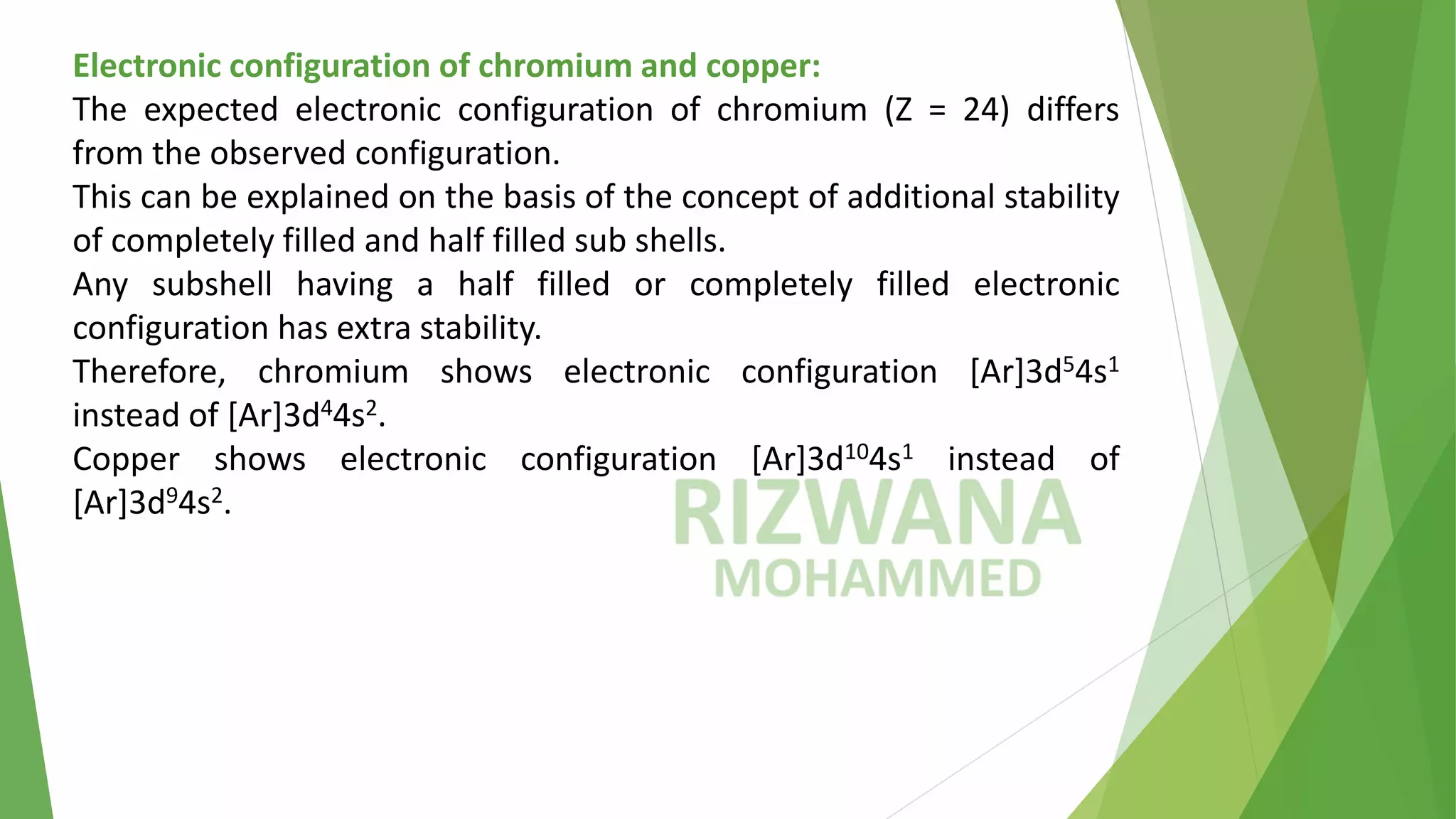 1st Lecture on Transition & Inner Transition Elements | Chemistry Part I | 12th Std | PPT
