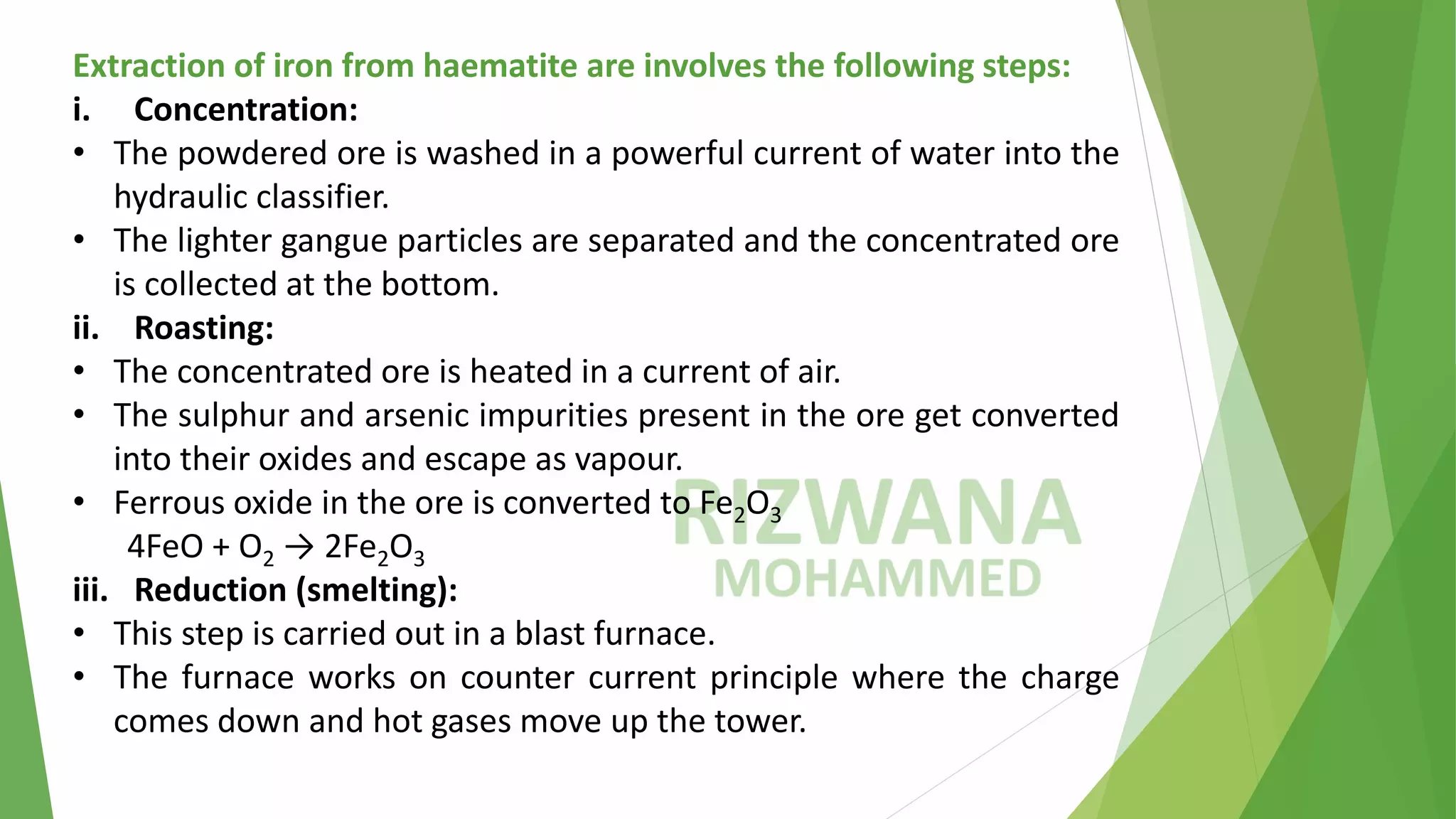 4th Lecture on Transition & Inner Transition Elements | Chemistry Part I | 12th Std | PPT