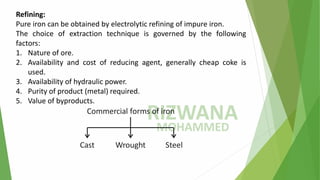 4th Lecture on Transition & Inner Transition Elements | Chemistry Part ...