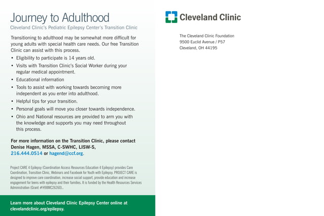 Transition clinic postcard | PPT