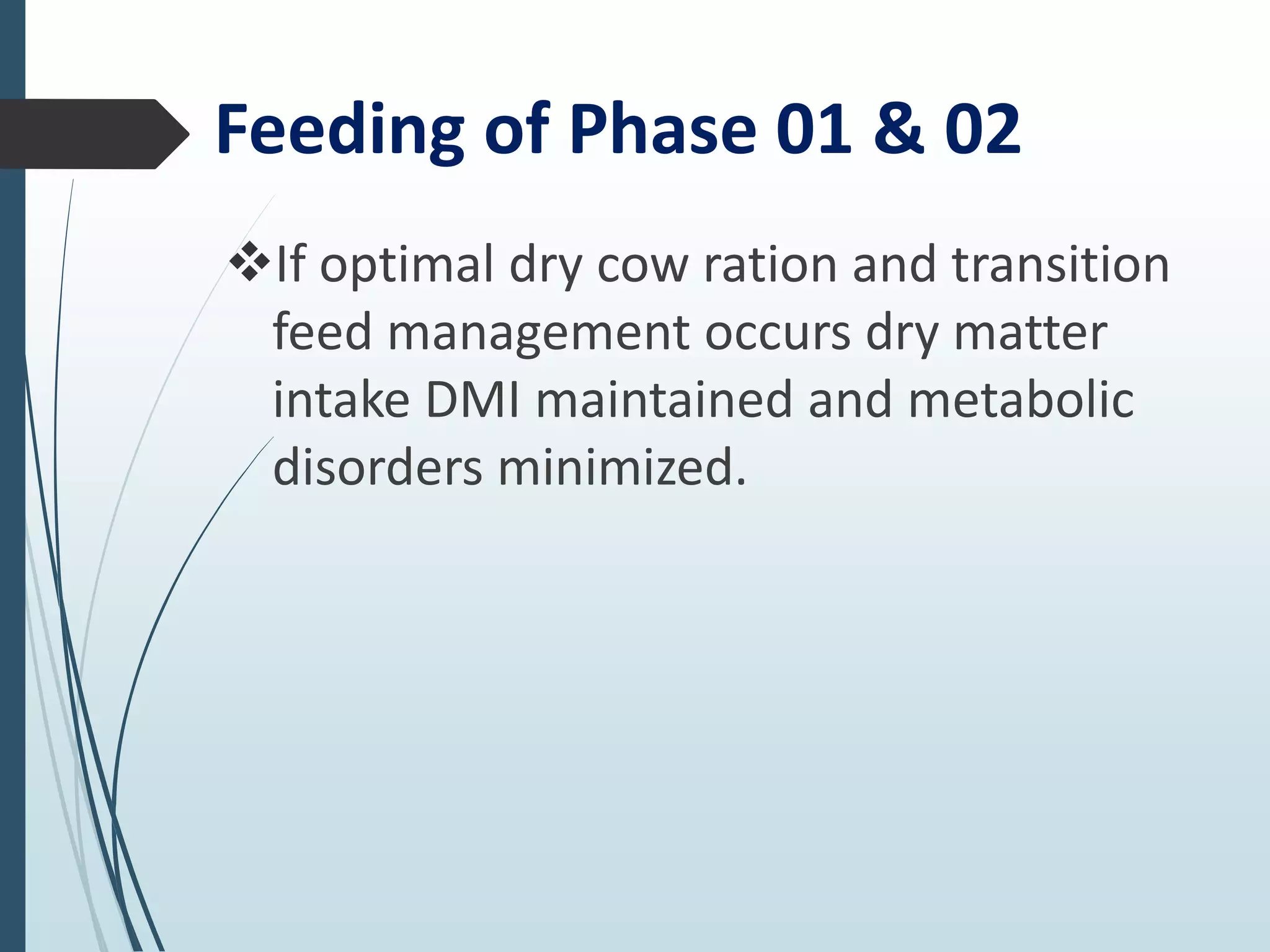 Transition cow management | PPTX