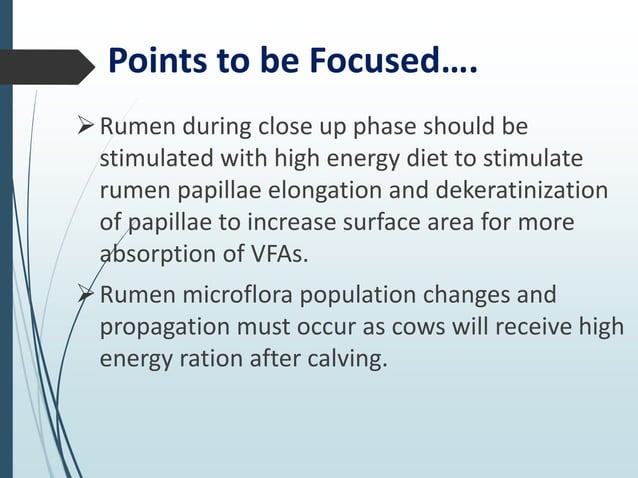 Transition cow management | PPTX