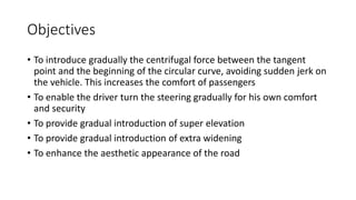 Transition-curve to understand surveying and horizontal curve for ...