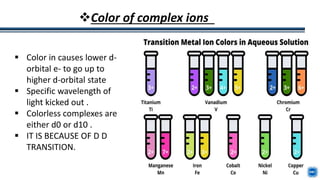Transition element | PPTX