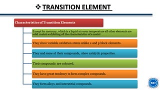 Transition element | PPTX