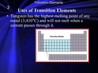 transition elements for BSc and MSc students | PPT