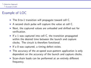 Transition fault detection | PDF
