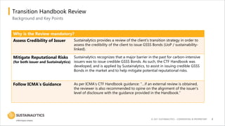 Transition Finance Handbook Review - Projects Team.pptx | Stocks and ...