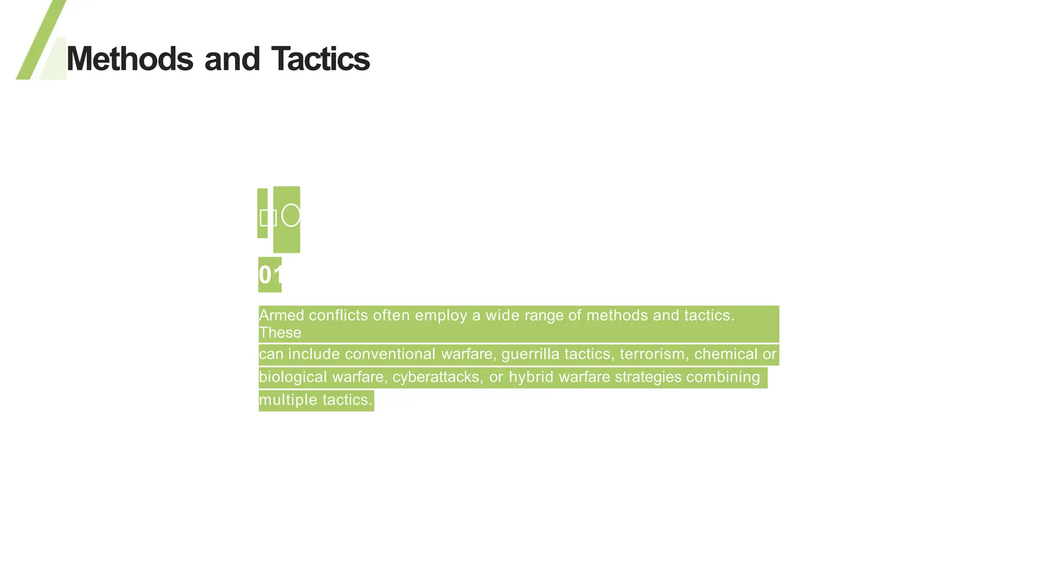 Transition from war to armed conflicts and types of armed conflicts.pptx