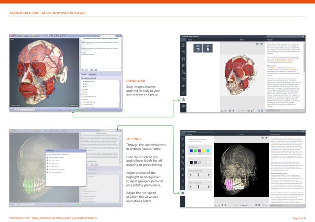 Primal's 3D Atlas of Human Anatomy has a new interface! | PPT