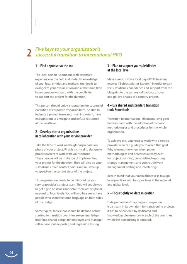 Transitioning your organization to international HRO | PDF