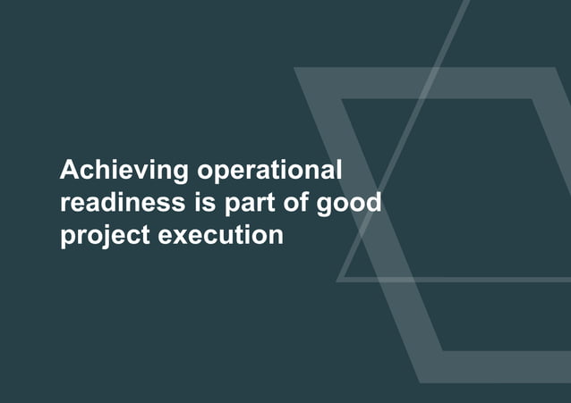 Transitioning from Project to Operations in CSG to LNG | PPT