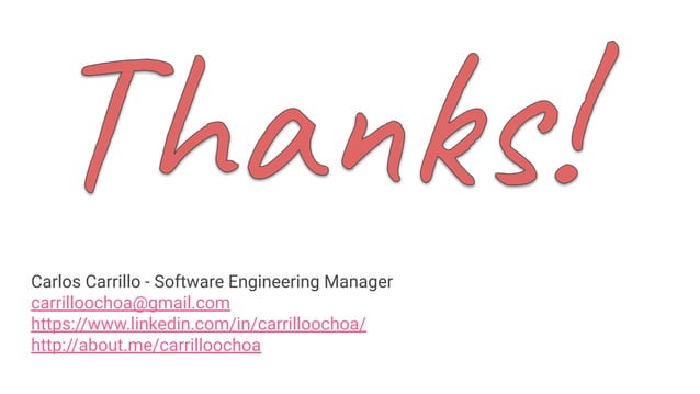 Transitioning from Software Engineer to Management role | PPT