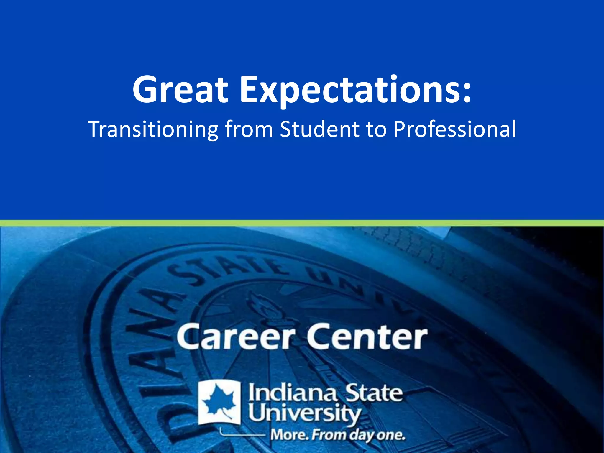 Transitioning from Student to Professional | PPTX