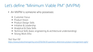 Transitioning into Product Management - A Beginner's Guide | PPTX ...