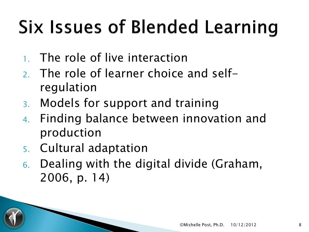 Transitioning to blended learning