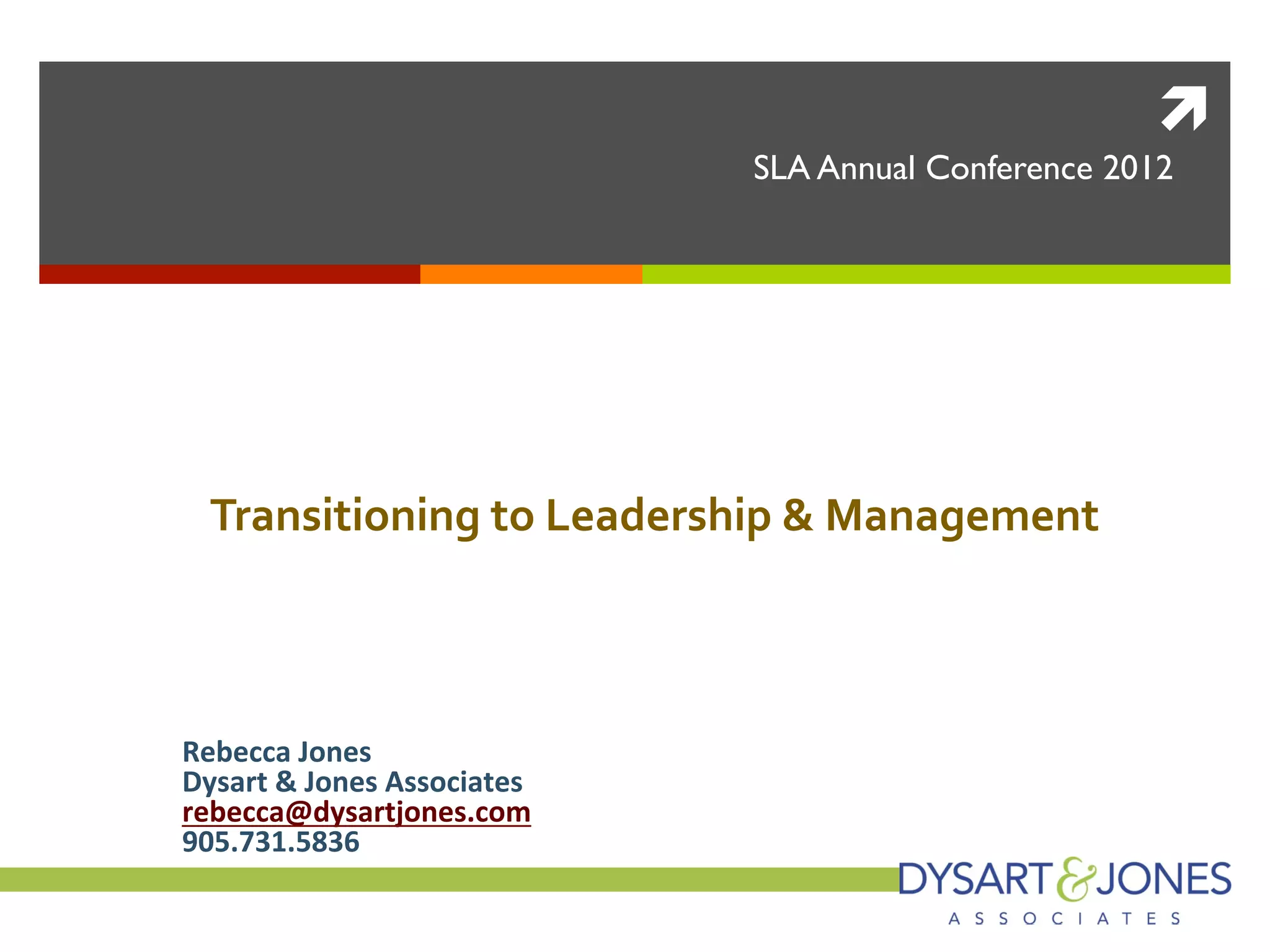 Transitioning to leadership & management roles | PDF