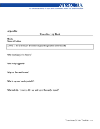 Transition Introduction | PDF