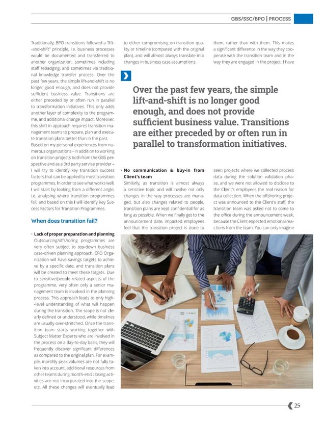 Transition Key Success Factors | PDF | Free Download