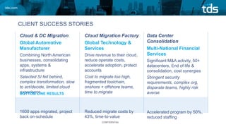 TransitionManager Cloud Migration Software | PPTX