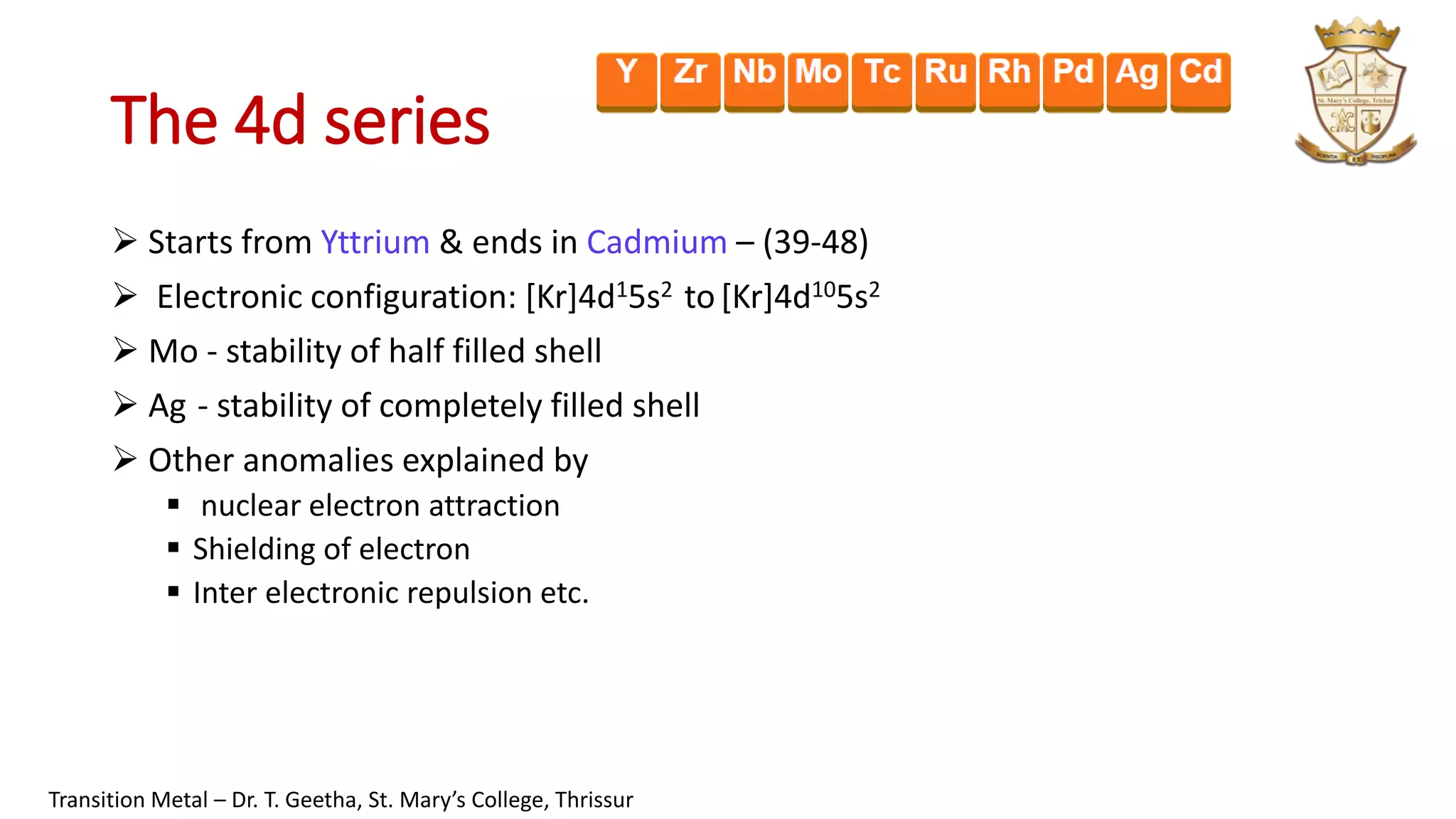 Transition metal | PDF