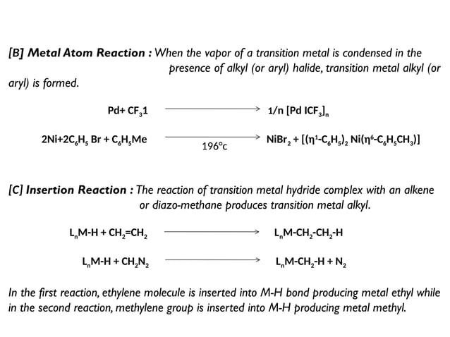 Presentation on Transition Metal Alkyls.pptx | Chemistry | Science