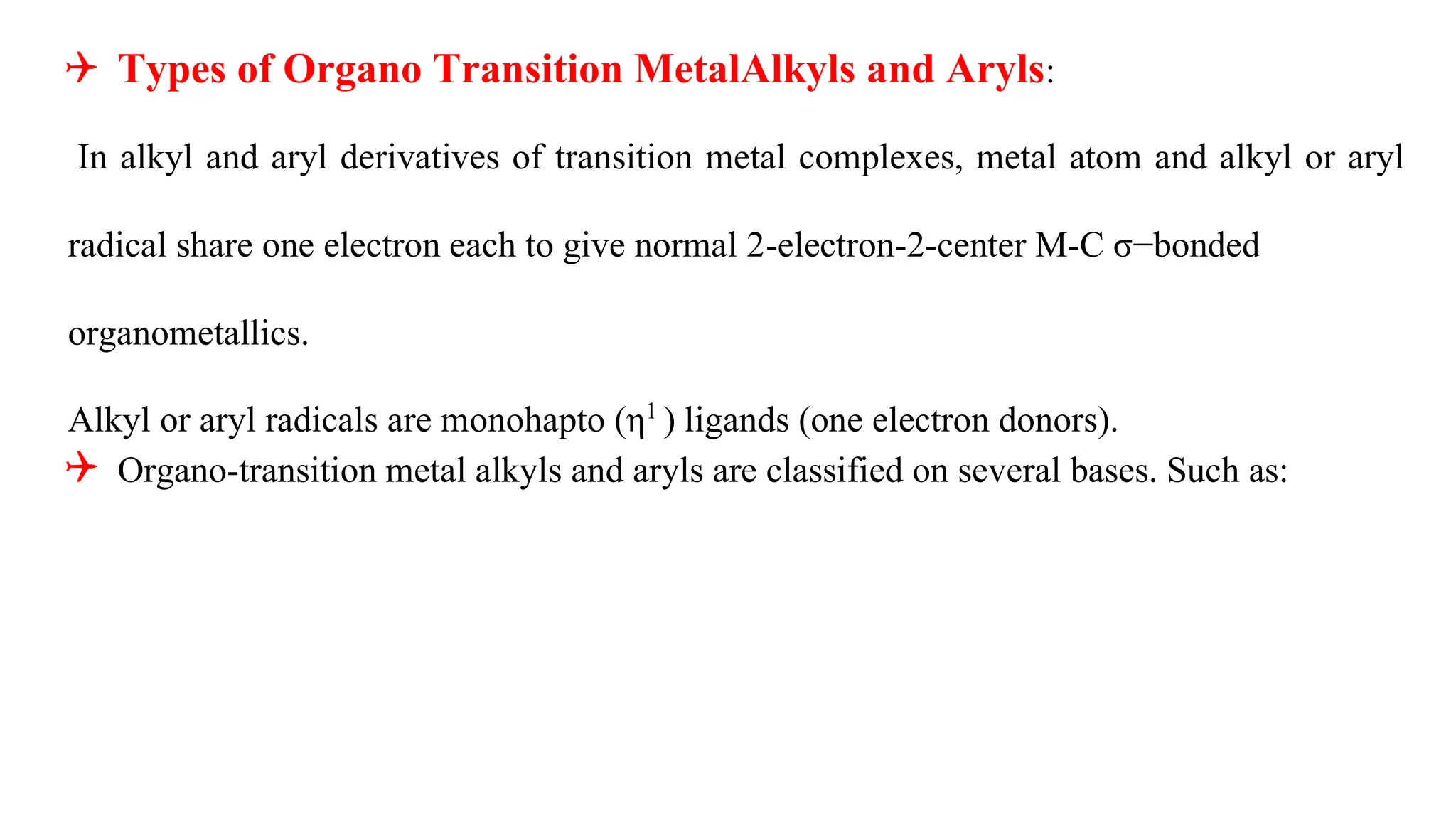 Transition metal alkyls and aryls M.Sc II SEM.pdf