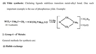 Transition metal alkyls and aryls M.Sc II SEM.pdf