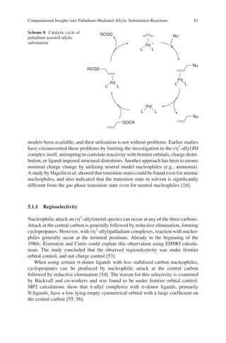 Transition metal catalyzed enantioselective allylic substitution in ...