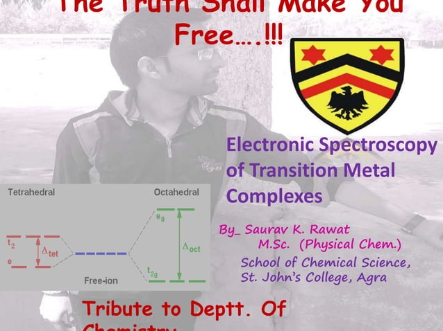 Transition metal complex | PPTX | Chemistry | Science