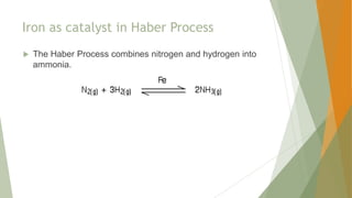 Transition metals: Manganese, Iron and Copper | PPTX