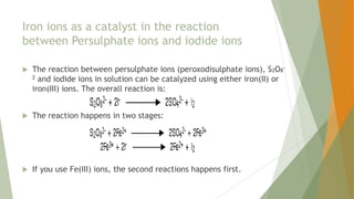 Transition metals: Manganese, Iron and Copper | PPTX