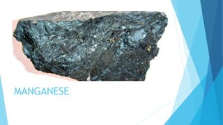 Transition metals: Manganese, Iron and Copper | PPTX