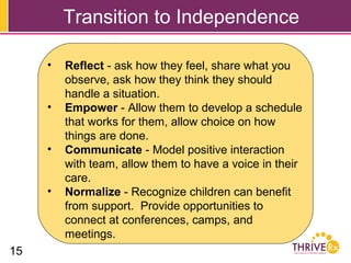 Transition to Independence | PPT