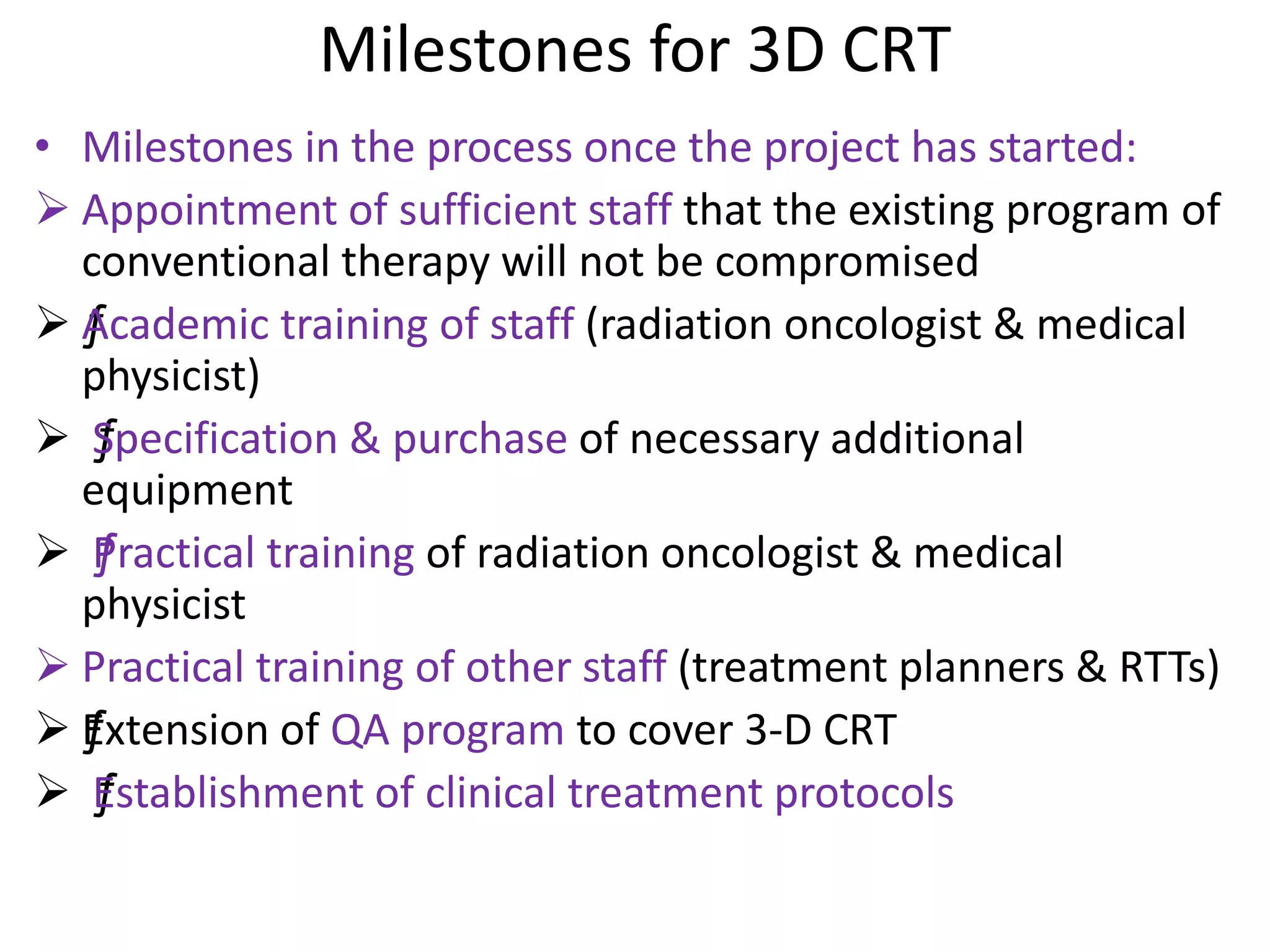 Radiotheray transition from 2D to 3D Conformal radiotherapy(3D-CRT) | PPTX
