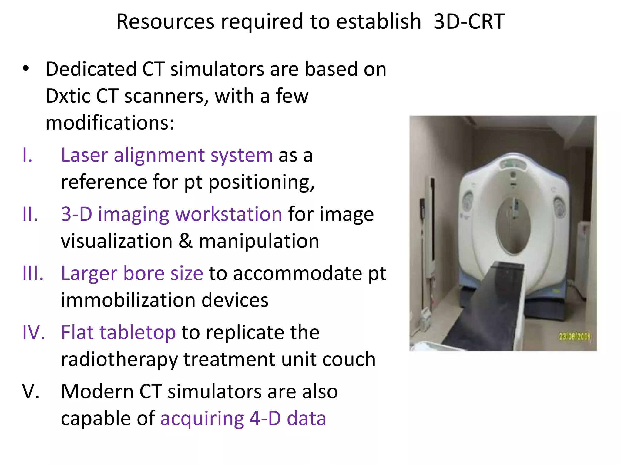 Radiotheray transition from 2D to 3D Conformal radiotherapy(3D-CRT) | PPTX