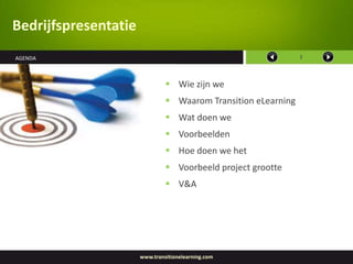 Transition E Learning Presentation | PPT