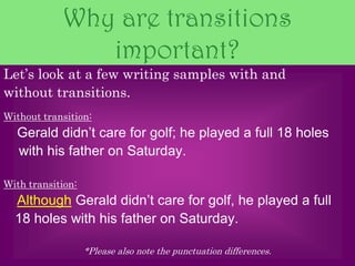 Transitions | PPTX