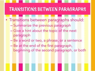 Transitions | PDF