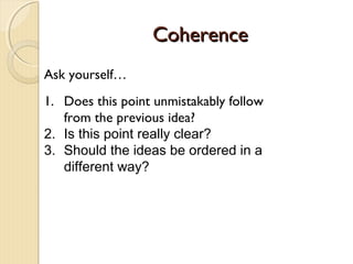 Transitions and coherence | PPT
