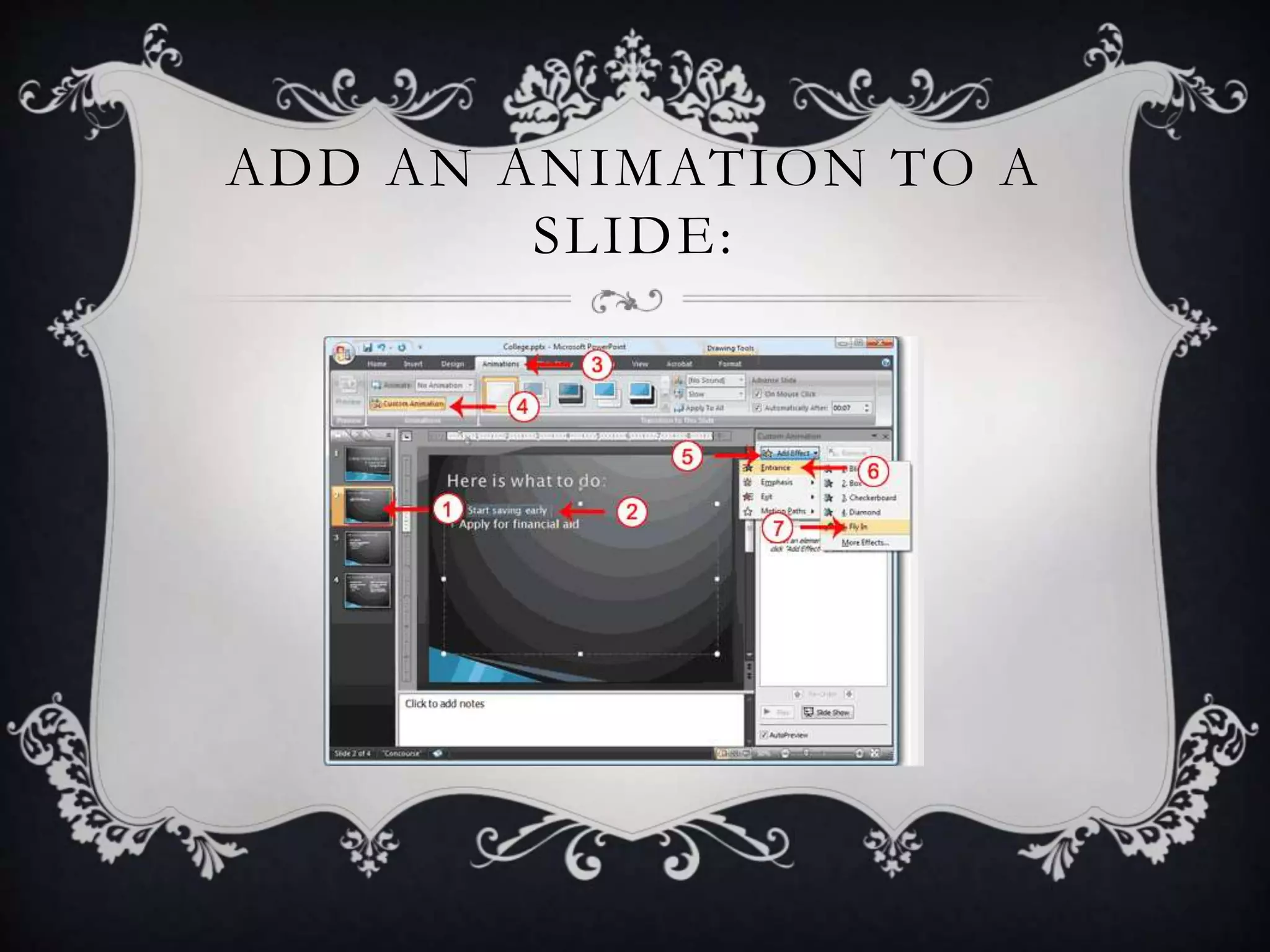 Transitions animation | PPTX