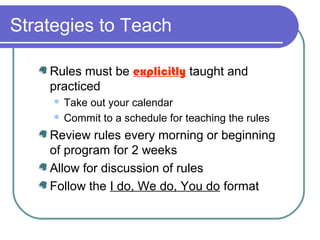 Transitions effective classroom management | PPT