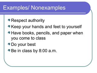 Transitions effective classroom management | PPT