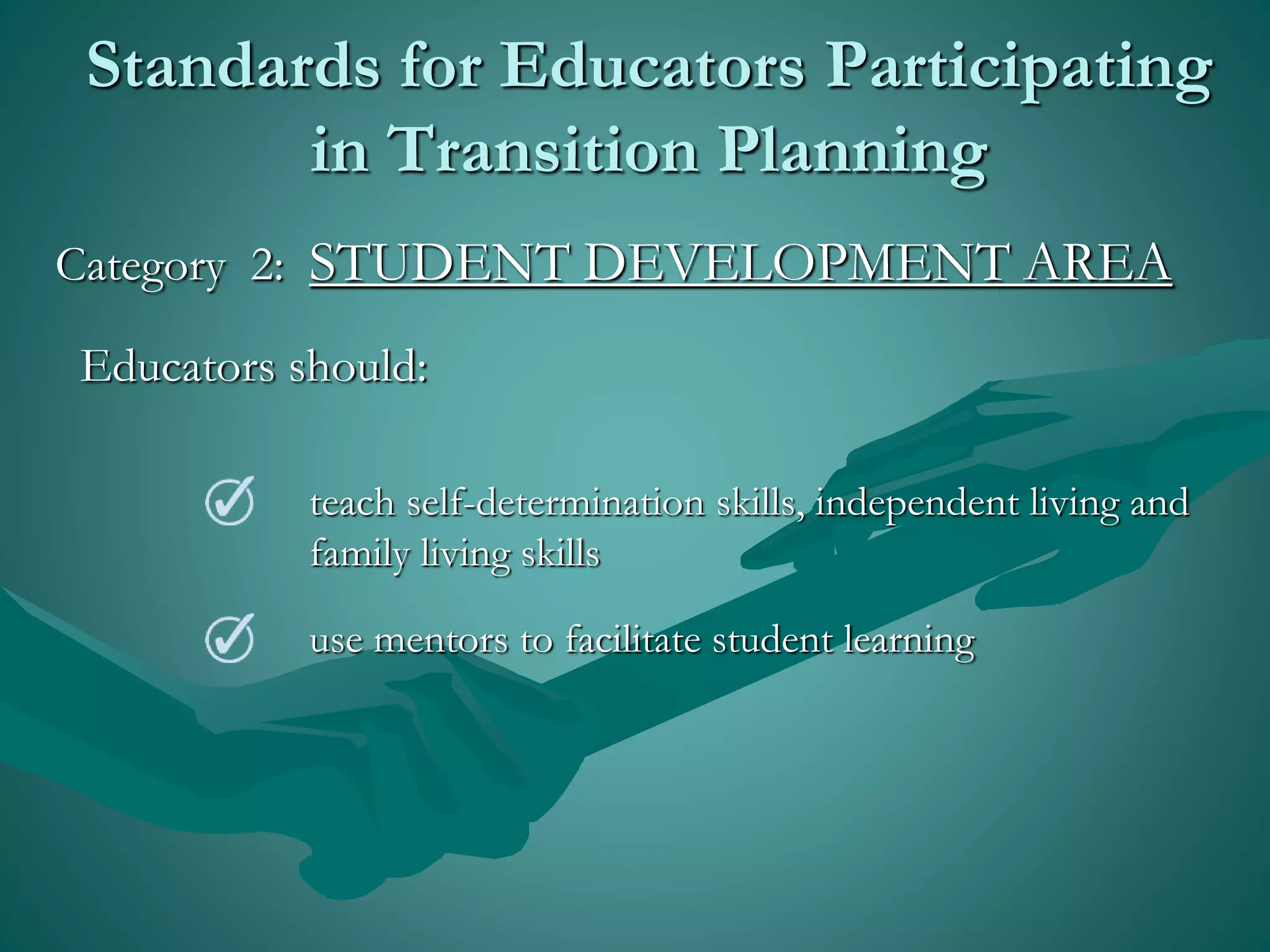 Transition setting + transition planning | PPTX